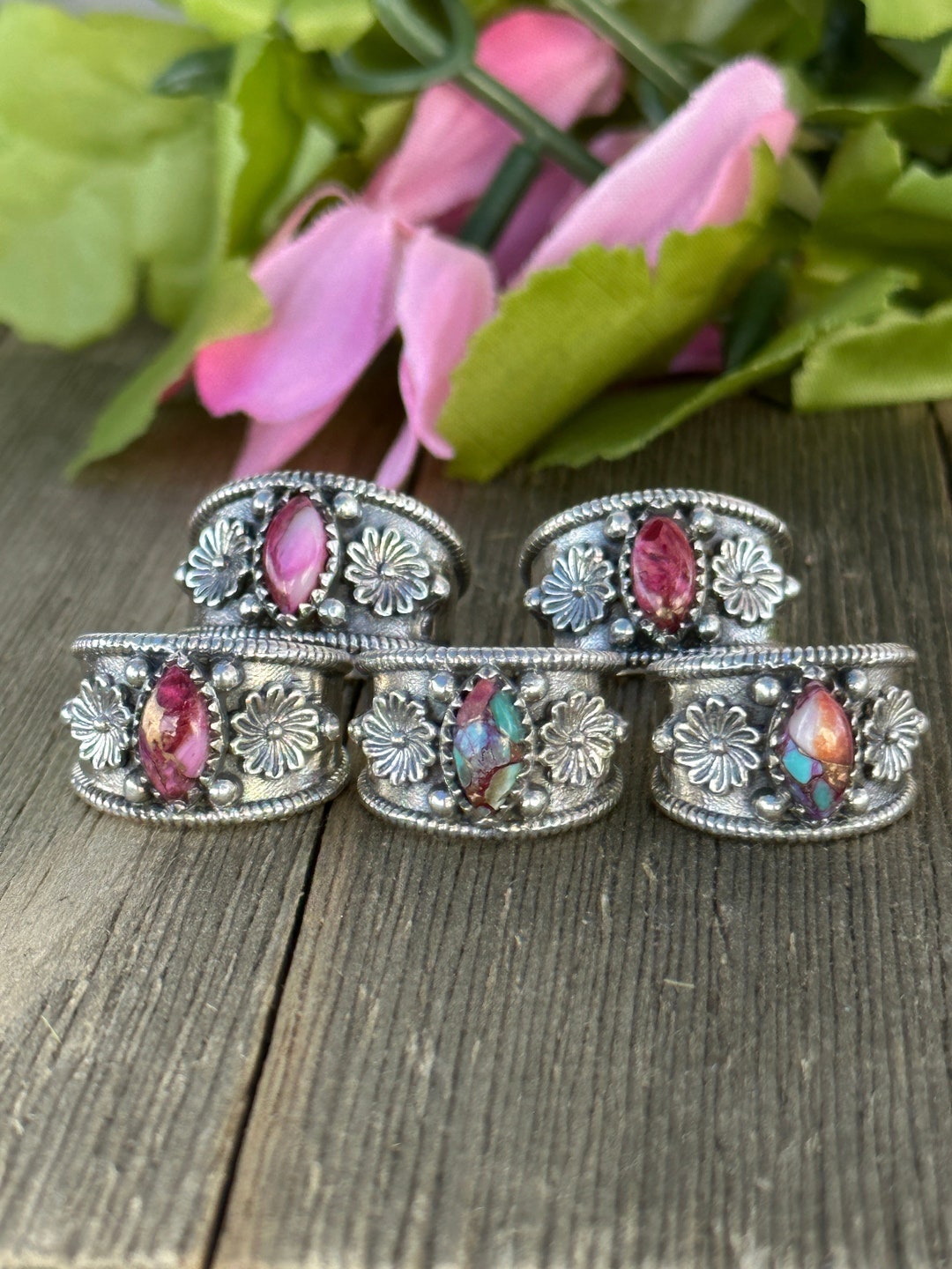 Southwest Made Purple Mohave & Sterling Silver Ring - Etsy