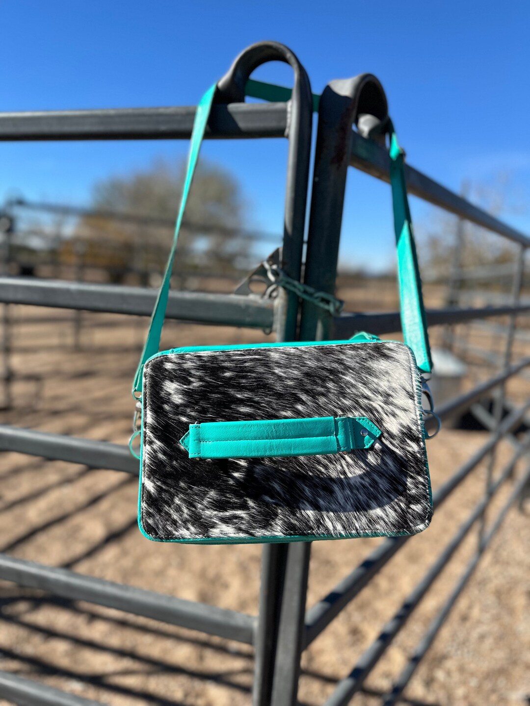 Double Layered Genuine Tooled Leather & Cowhide Jewelry Box - Etsy