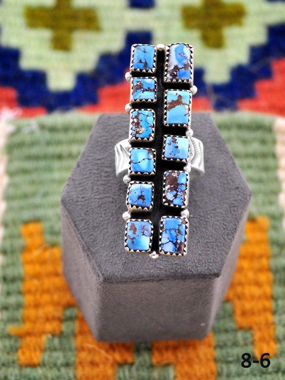 Southwest Made Golden Hills Adjustable Ring - Etsy