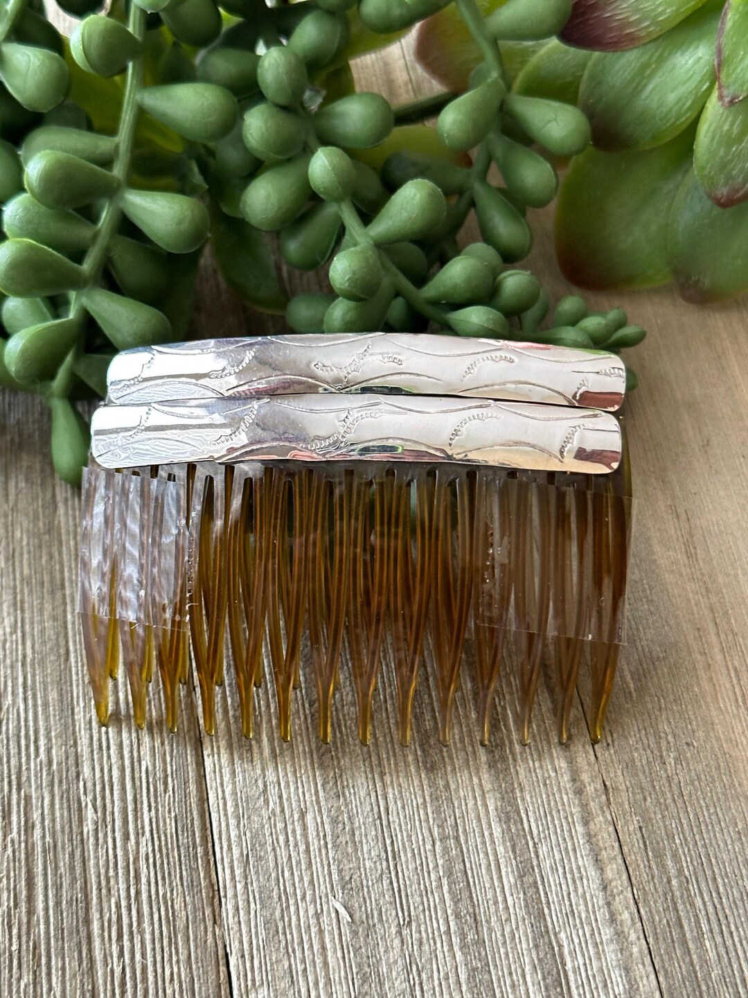 Navajo Made Sterling Silver Hair Combs - Etsy