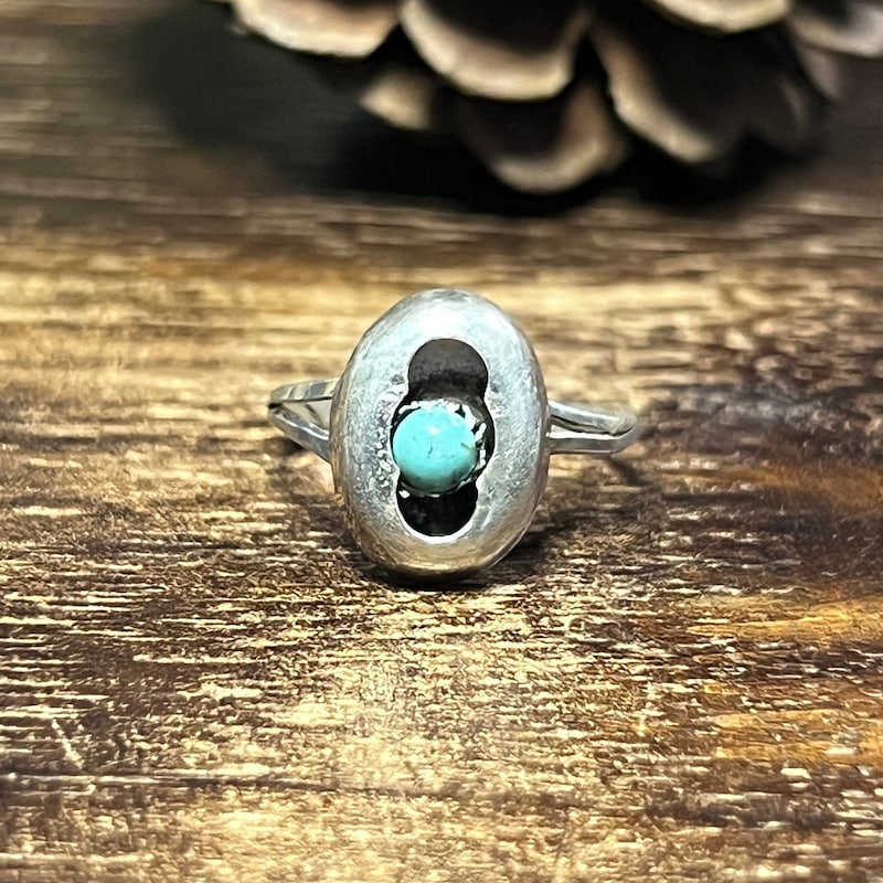 Shadow Box Turquoise Earrings - Etsy