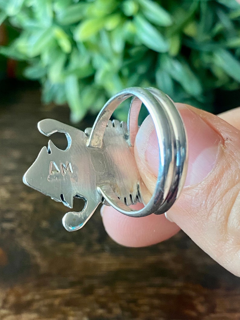 Navajo Made Sterling Silver Horny Toads Rings - Etsy
