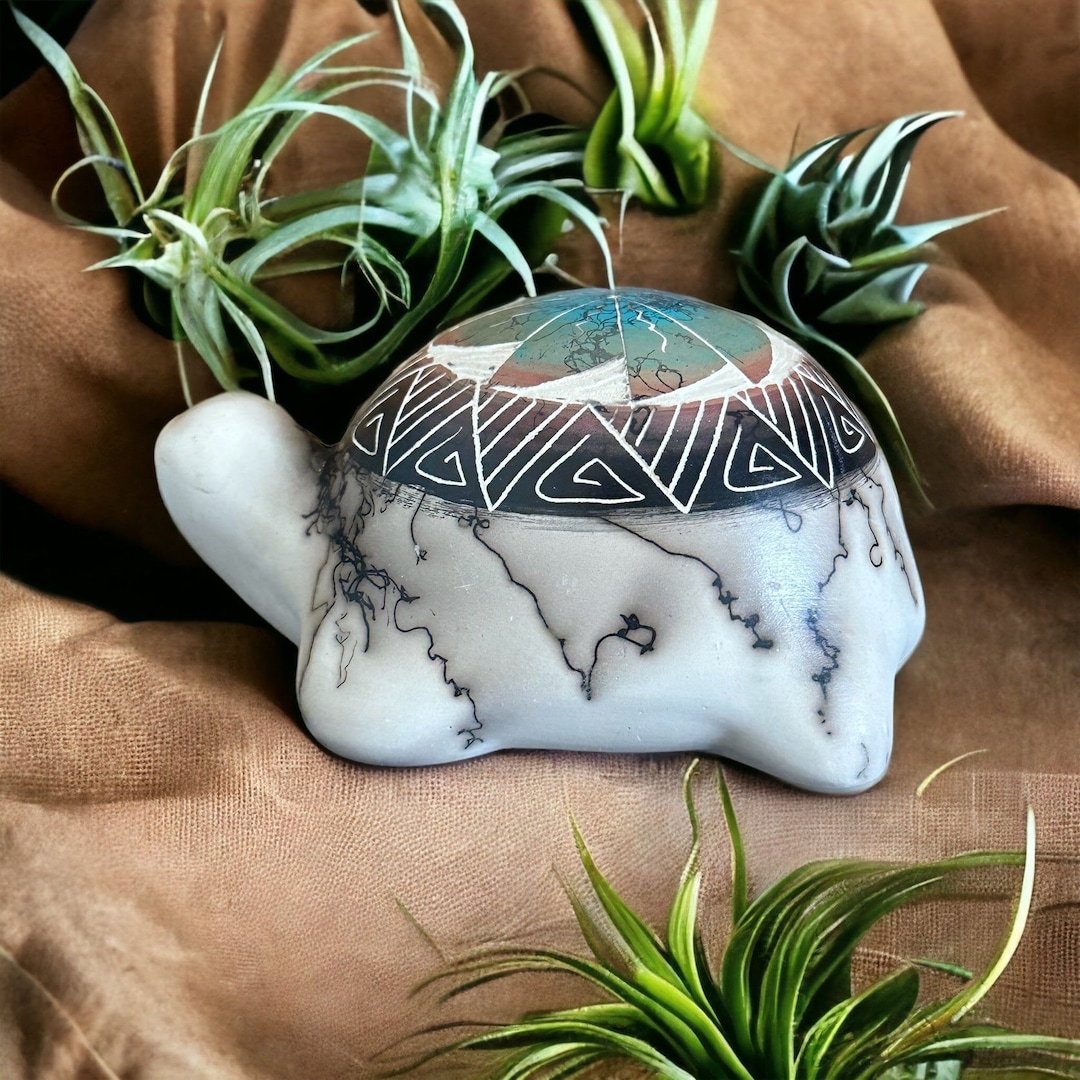 Vanessa Sam Navajo Made Turtle Pottery - Etsy