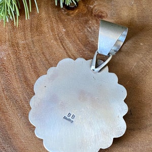 Benjamin Becenti Golden Hill’s & Sonoran Gold Turquoise Sterling Silver ...