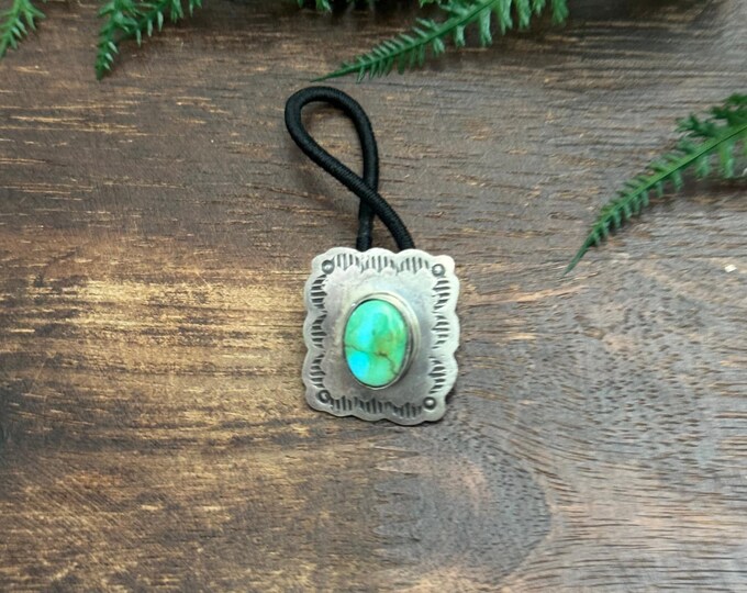 David Hoskins Sonoran Mountain Turquoise & Sterling Silver Concho ...
