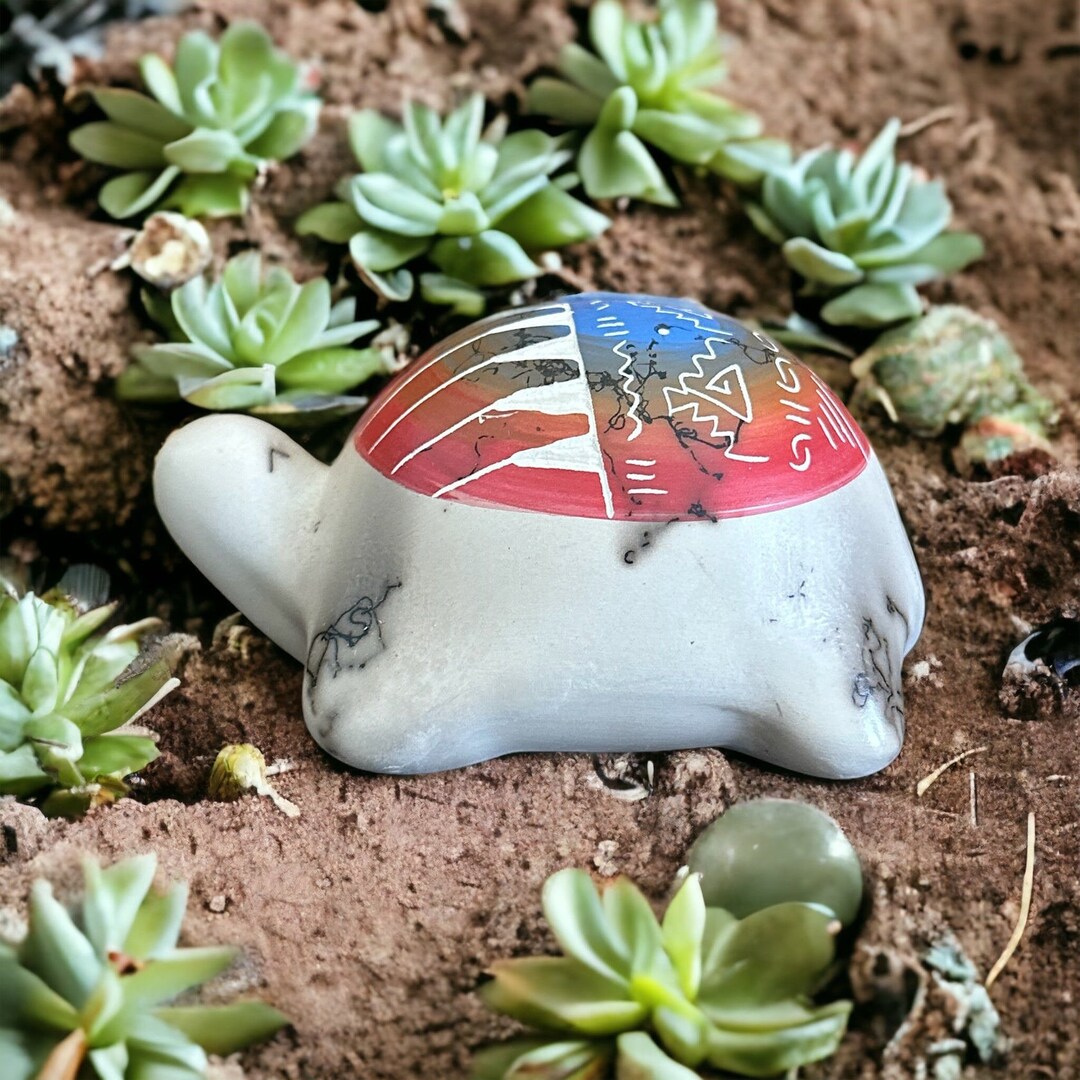 Shana Sam Navajo Made Turtle Pottery - Etsy