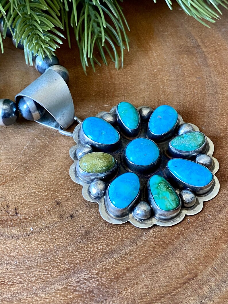 Benjamin Becenti Golden Hills & Sonoran Gold Turquoise - Etsy