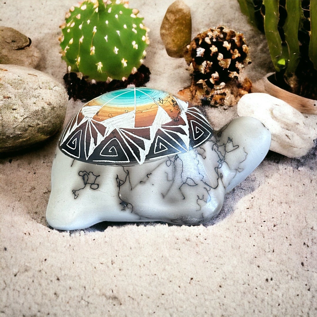Vanessa Sam Navajo Made Turtle Pottery - Etsy UK
