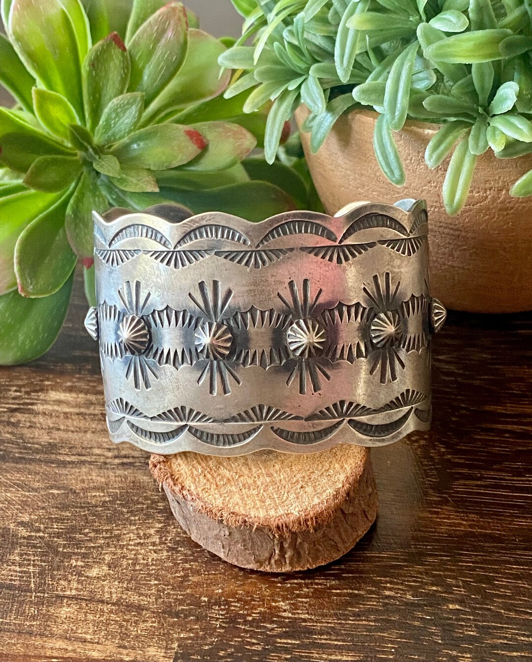 Chimney Butte Sterling Silver Cuff Bracelet - Etsy