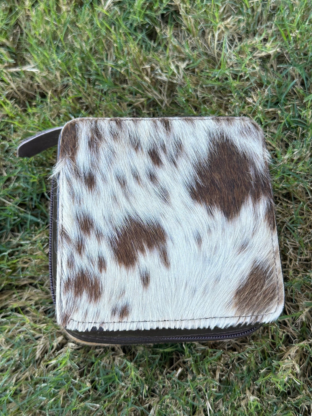 Genuine Leather Cowhide Jewelry Box - Etsy