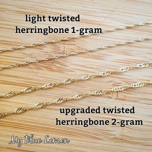 Solid 14k Gold Name Necklace Personalized Chain Charm Pendant Leah ...