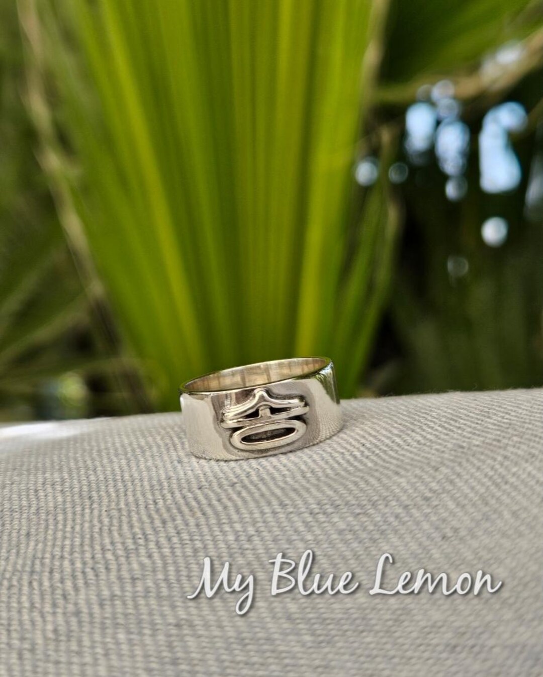 Achievement Ring | Sterling Silver | Triumph in Korean - Etsy