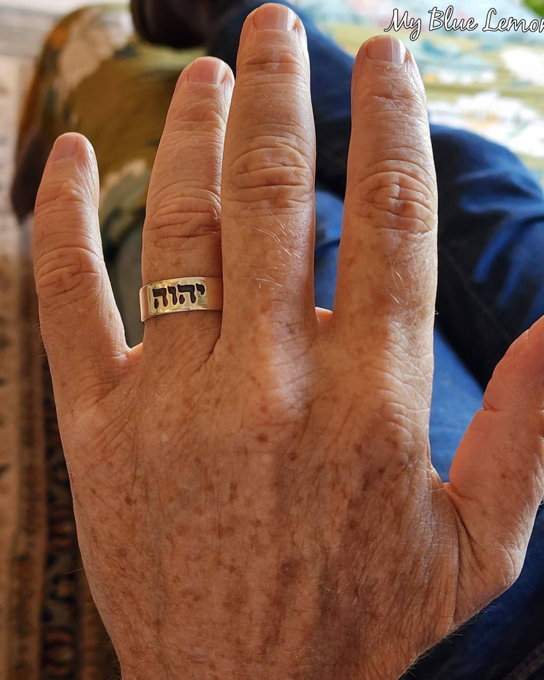 Men's Ring YHVH YHWH Yahweh Yehova the Lord's Name יהוה - Etsy
