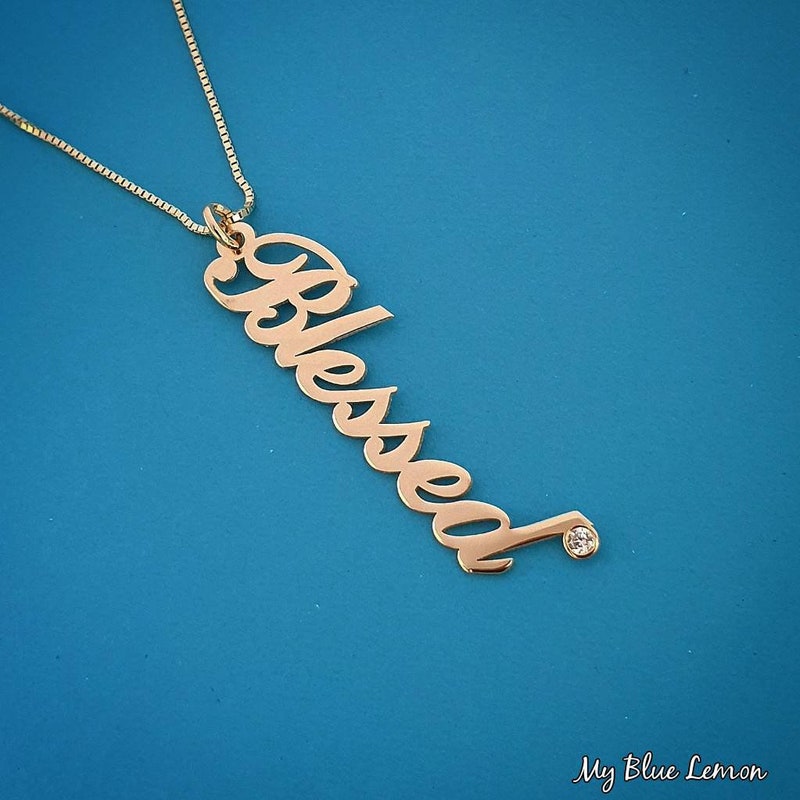 Blessed Necklace - Etsy