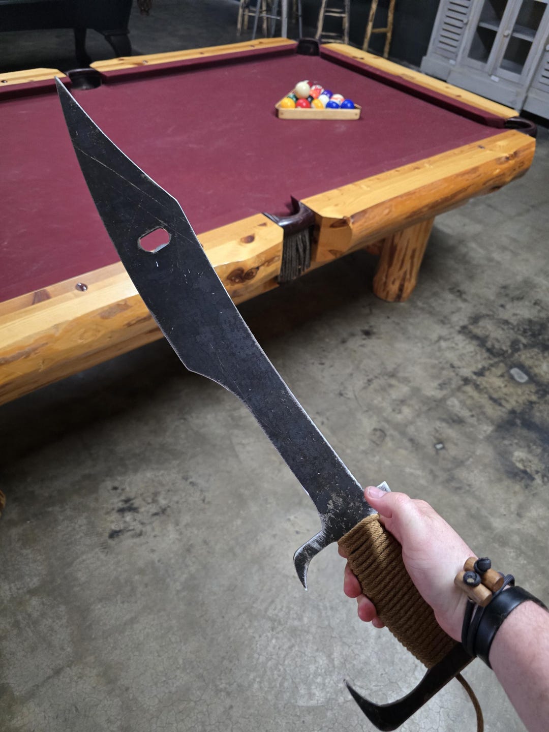Spartan Bottle Opener Sword - Handmade Beer Opener Blade for Man Caves ...