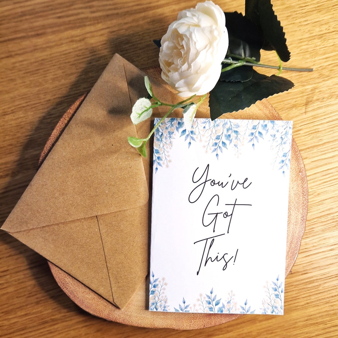 You've Got This Greetings Card, IVF Card, Fertility Wish Card, IVF Gift ...