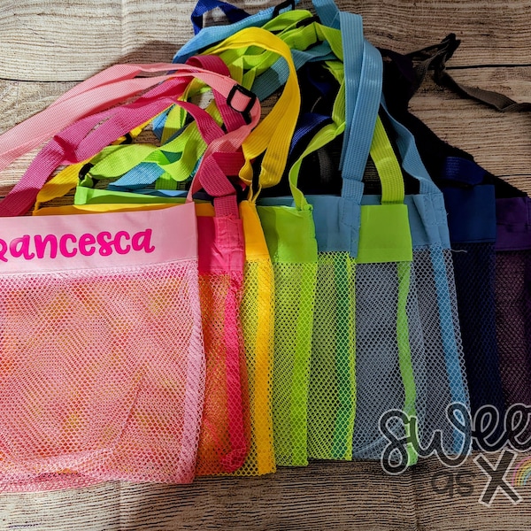 Mesh Seashell Collecting Bag - Etsy