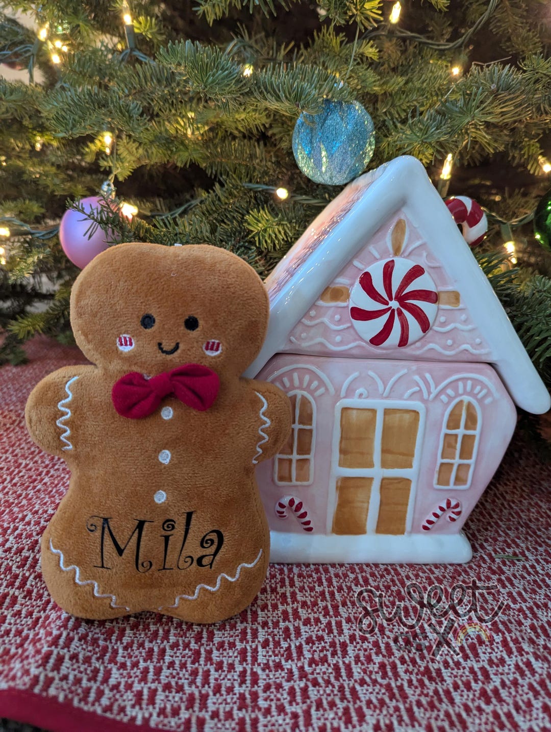 Personalized Gingerbread Plush | Gingerbread Man | Gingerbread Stuffed ...