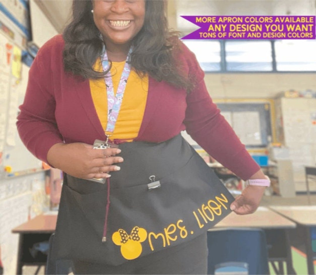 Personalized Teacher Apron | Teacher Gift | Teacher Apron | Apron ...