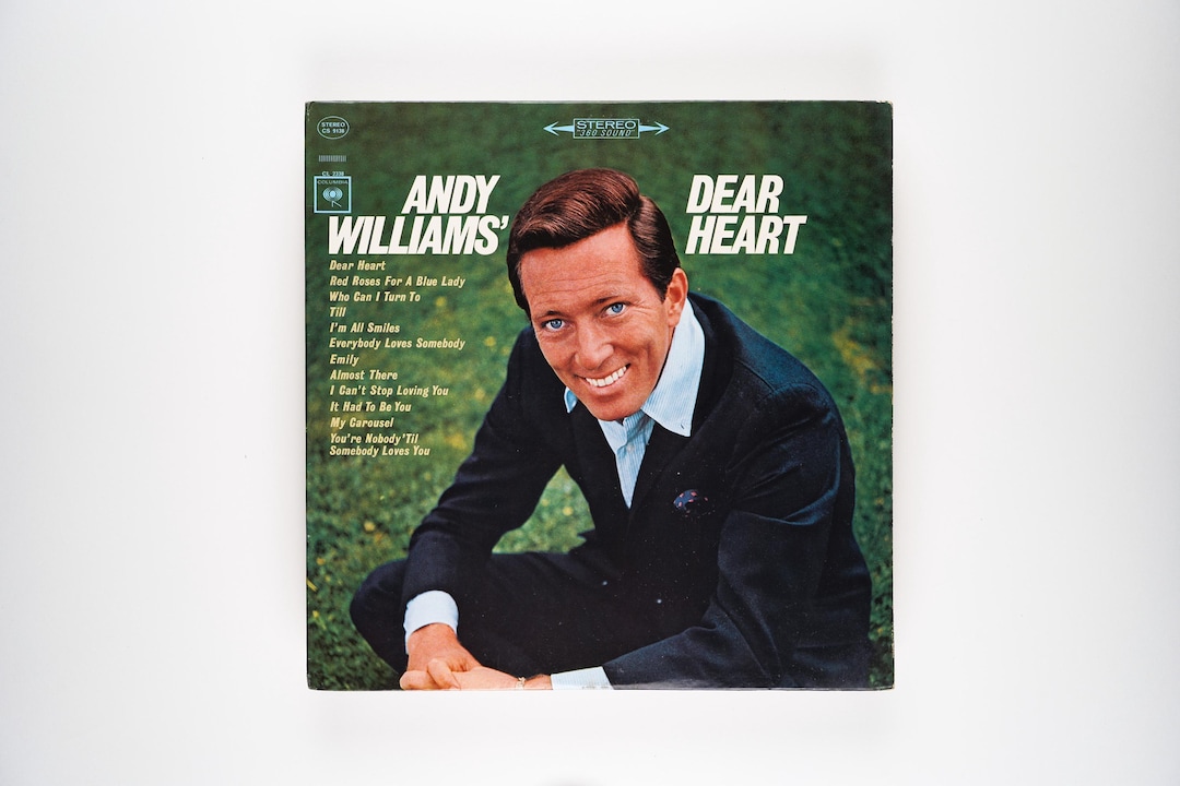 Andy Williams - Andy Williams' Dear Heart - Vinyl LP Record - 1965 - Etsy