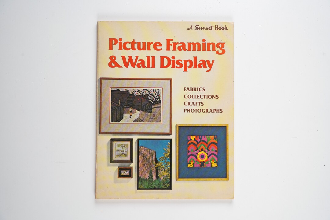 Picture Framing & Wall Display First Edition 1979 - Etsy