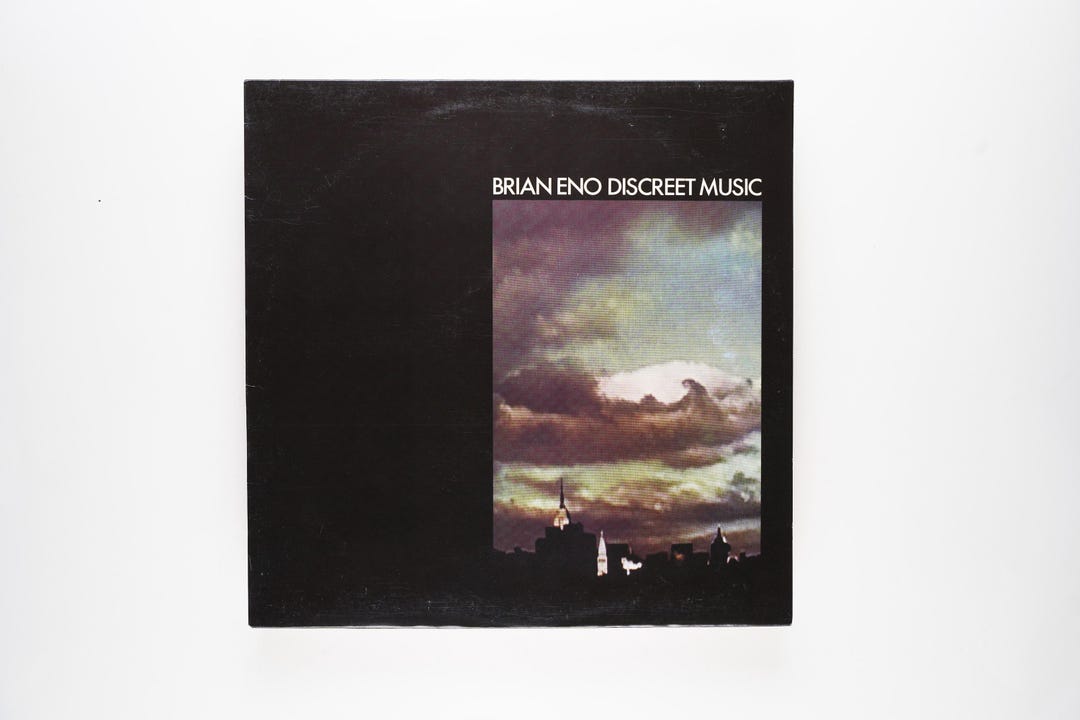 Brian Eno - Discreet Music - Vinyl LP Record - 1975 - Etsy