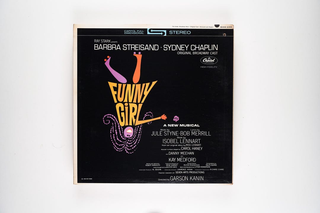 Barbra Streisand, Sydney Chaplin - Funny Girl (original Broadway Cast ...