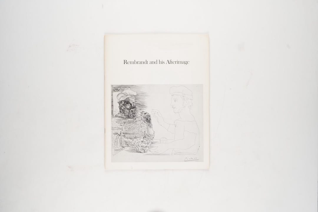Rembrandt and His Afterimage by Stephanie S. Dickey Rare 1933 Edition ...