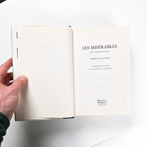 Les Misérables by Victor Hugo Rare Complete and Unabridge 1996 Edition ...