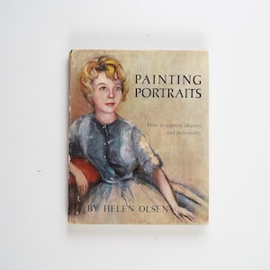 Painting Portraits by Helen Olsen 1963 - Etsy