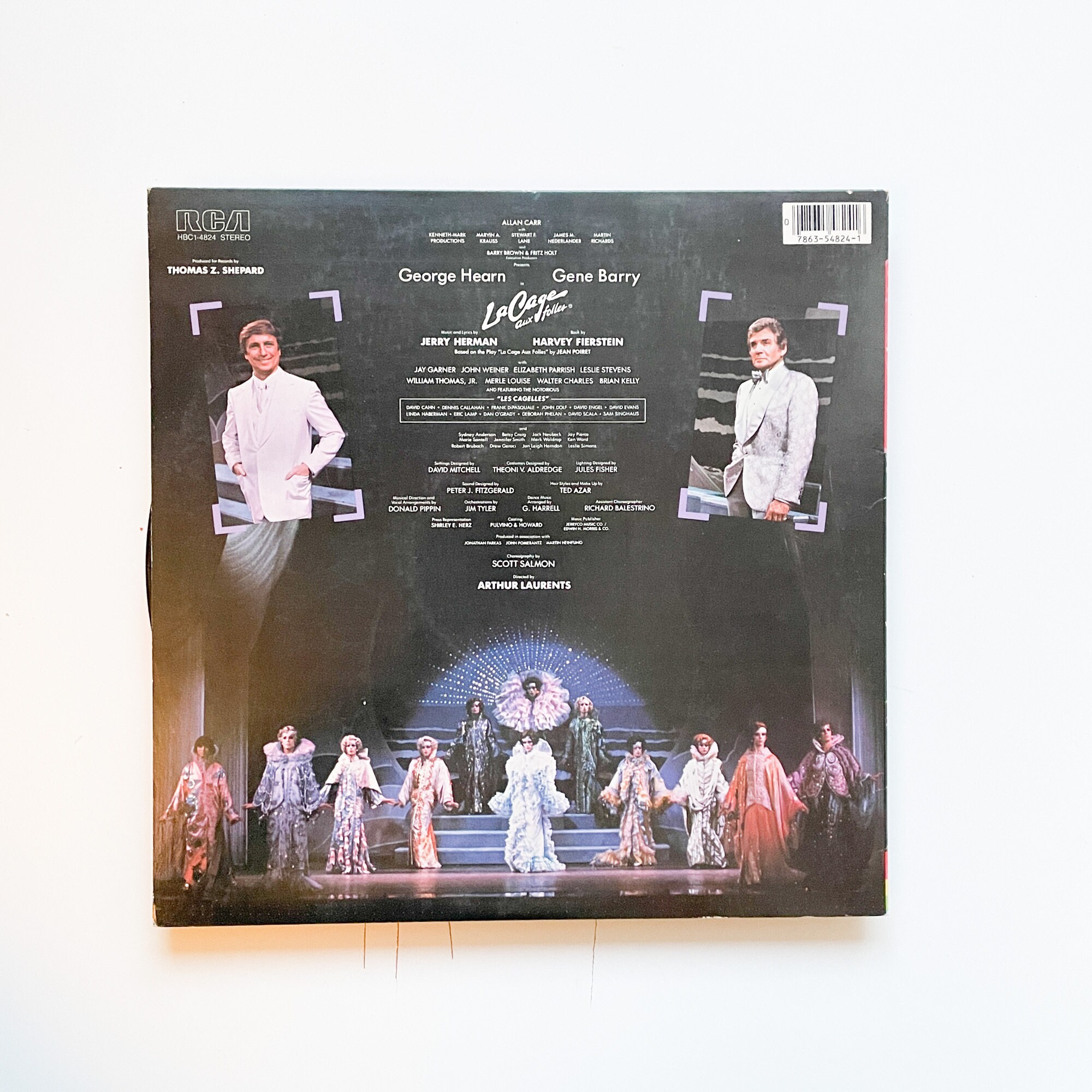 La Cage Aux Folles the Broadway Musical Jerry Herman - Etsy