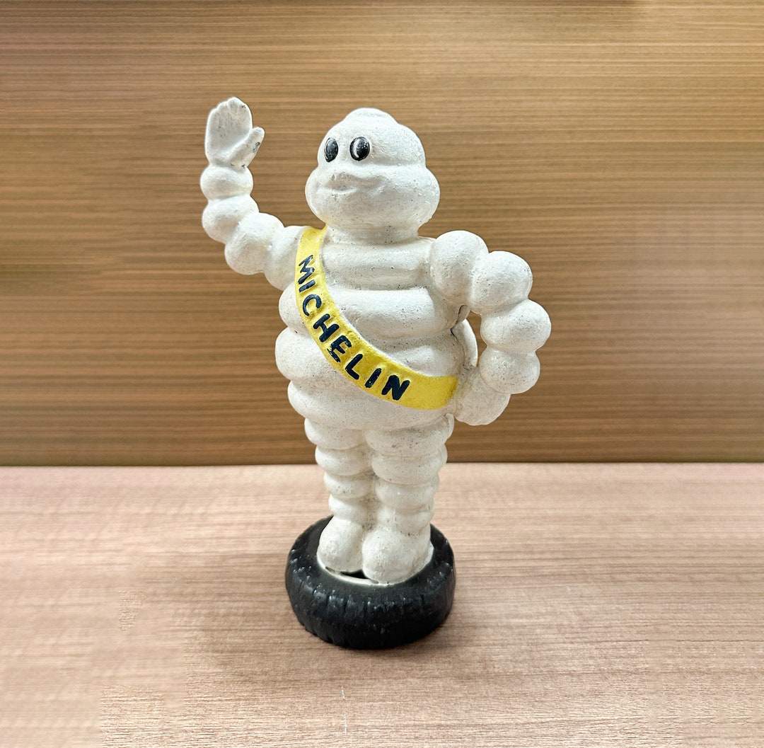 Vintage Michelin Tire Man Cast Iron Figure Statue Advertising Display ...