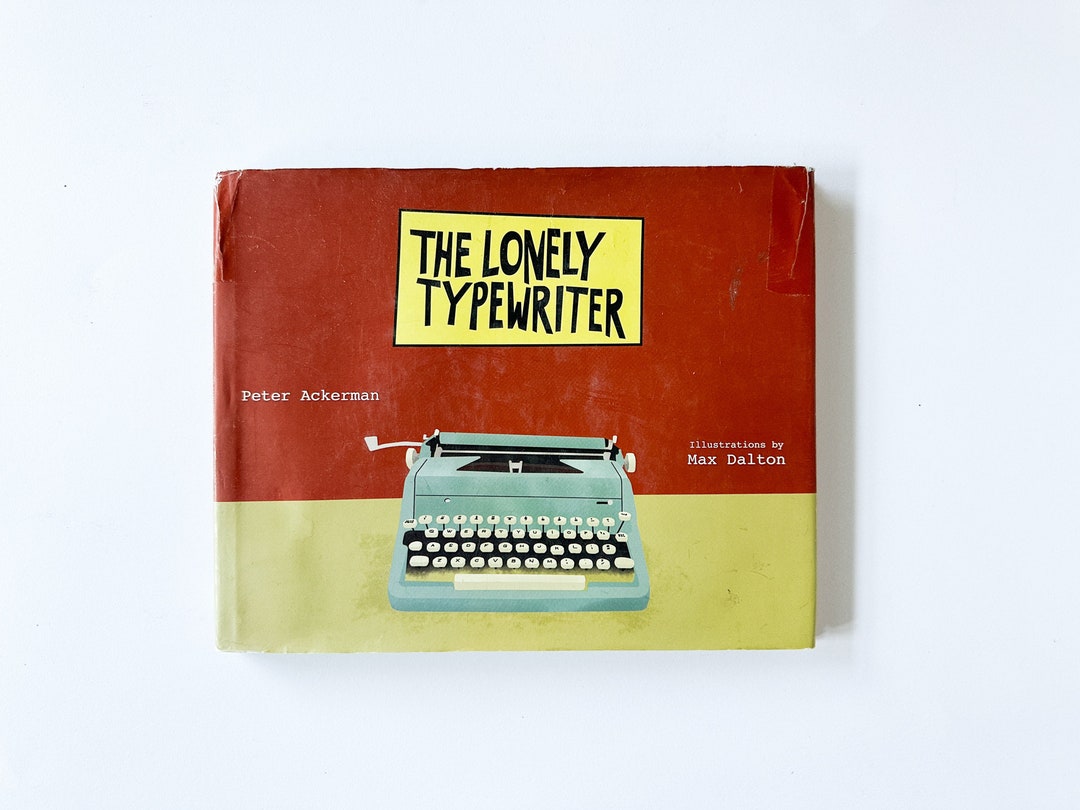 The Lonely Typewriter by Peter Ackerman Vintage - Etsy