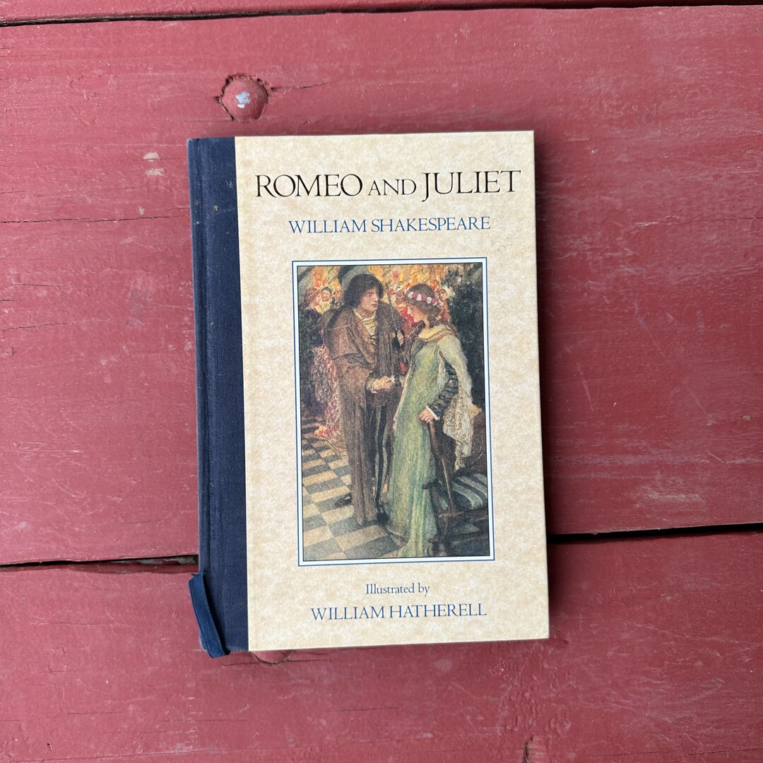 Romeo and Juliet by William Shakespeare Rare 1990 Edition - Etsy