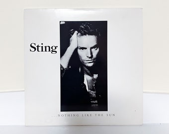 Sting Nothing Like the Sun sealed-double Album Vinyl Record SP 6402 A&M Records 1987 Record Sale ...