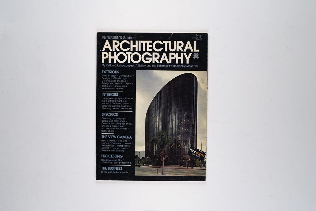 Petersen's Guide to Architectural Photography by Kalton C. Lahue 1973 ...
