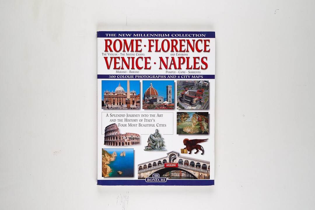 The New Millennium Rome Florence Venice by Bonechi Books Rare 2000 ...
