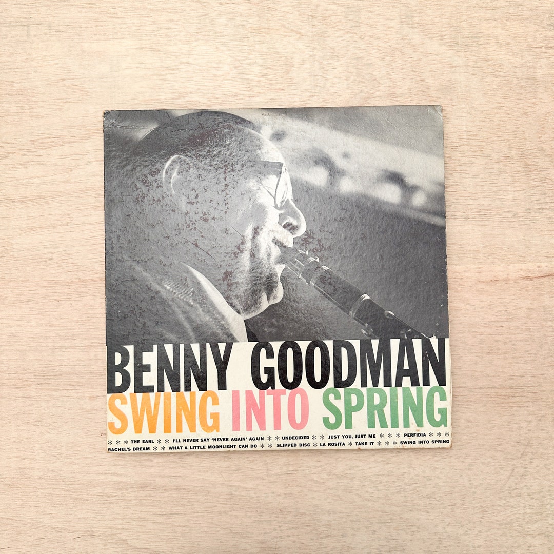 Benny Goodman Swing Into Spring Vinyl Lp Record 1958 Etsy