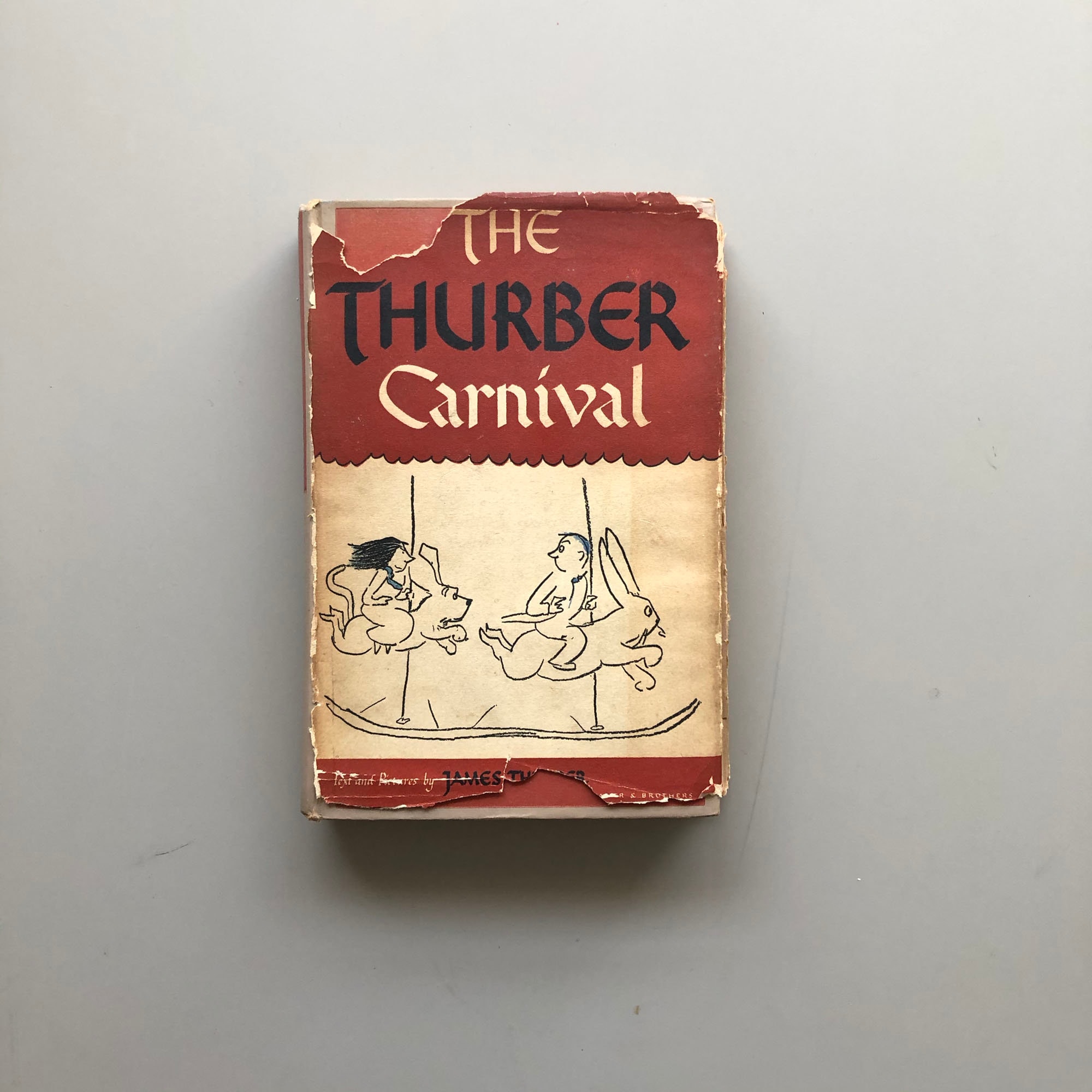 The Thurber Carnival Written And Illustrated By James Thurber | Etsy
