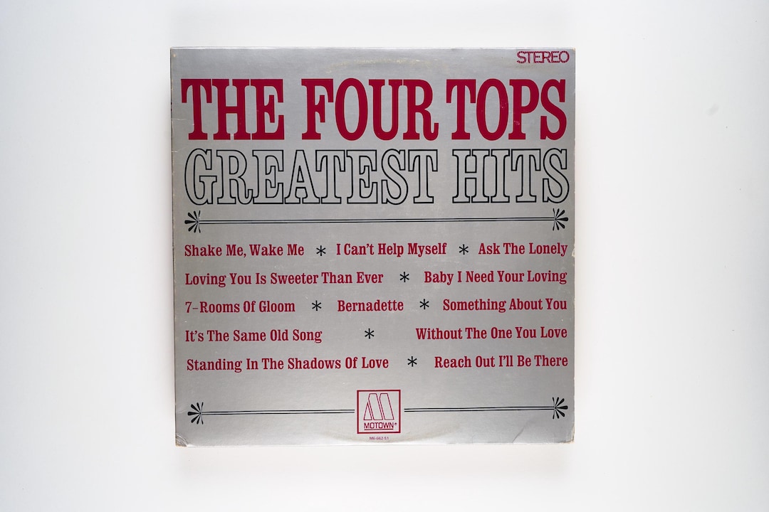 The Four Tops - Greatest Hits - Vinyl LP Record - 1967 - Etsy