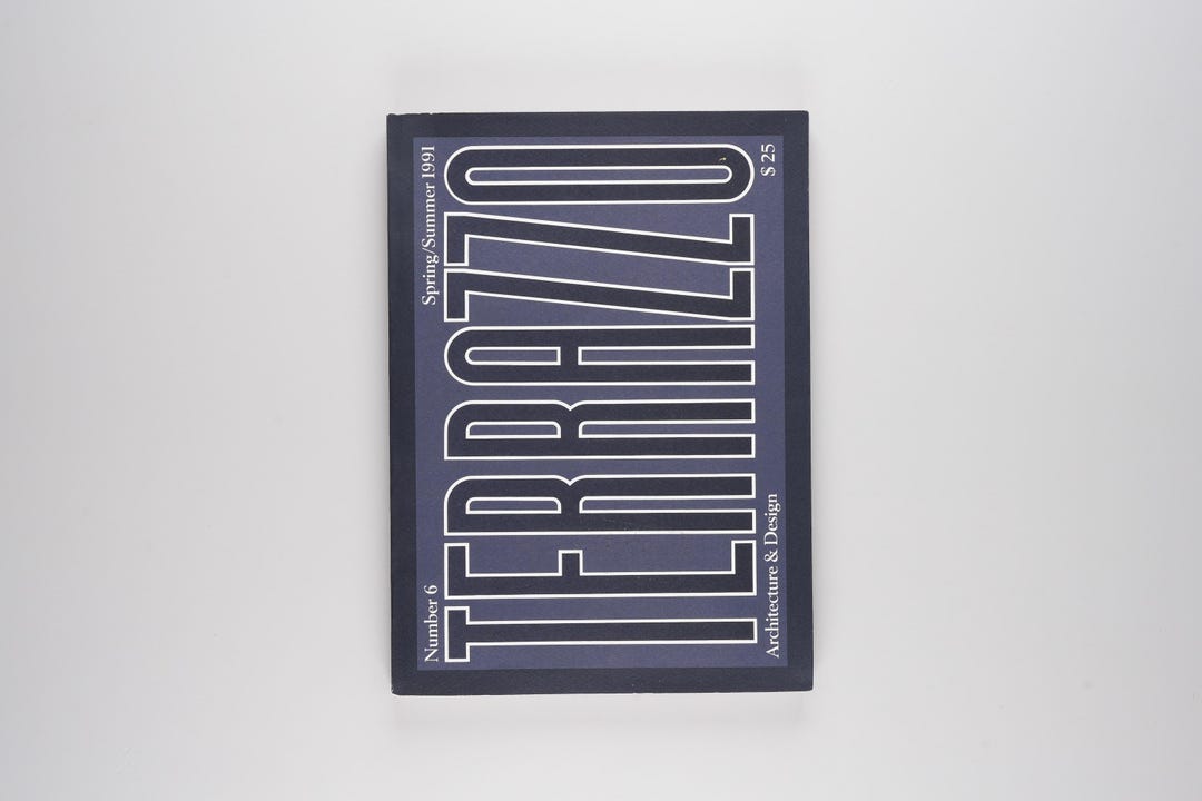Terrazzo: A Biannual Publication on Architecture & Design, Number 6 by ...