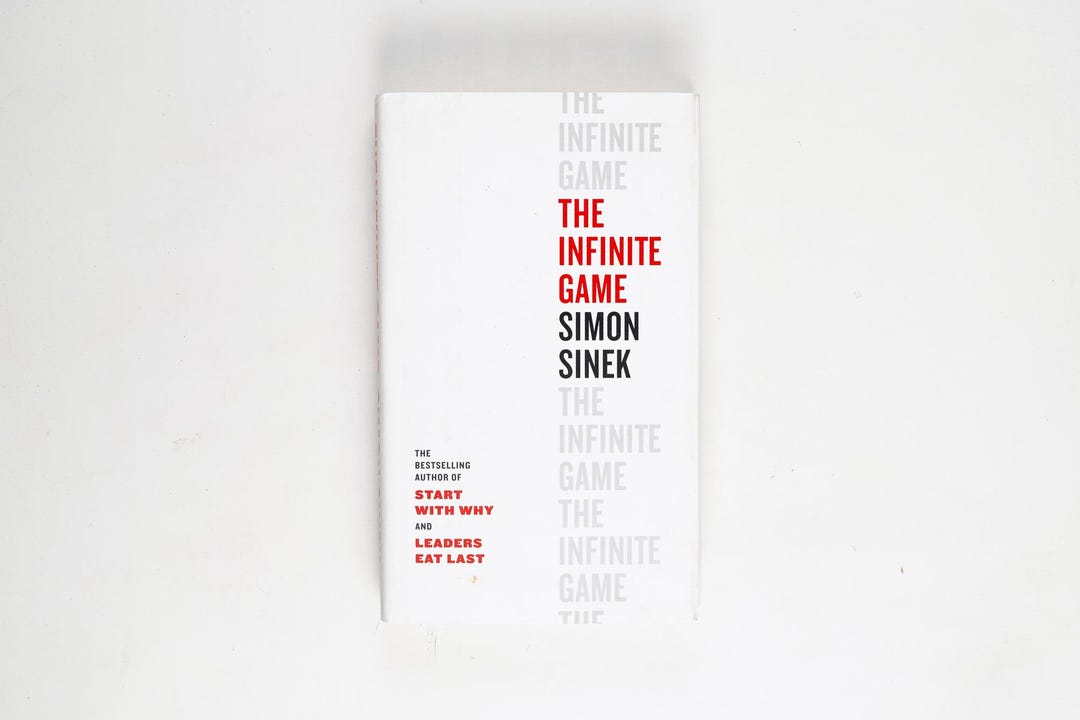 The Infinite Game by Simon Sinek Rare Edition - Etsy