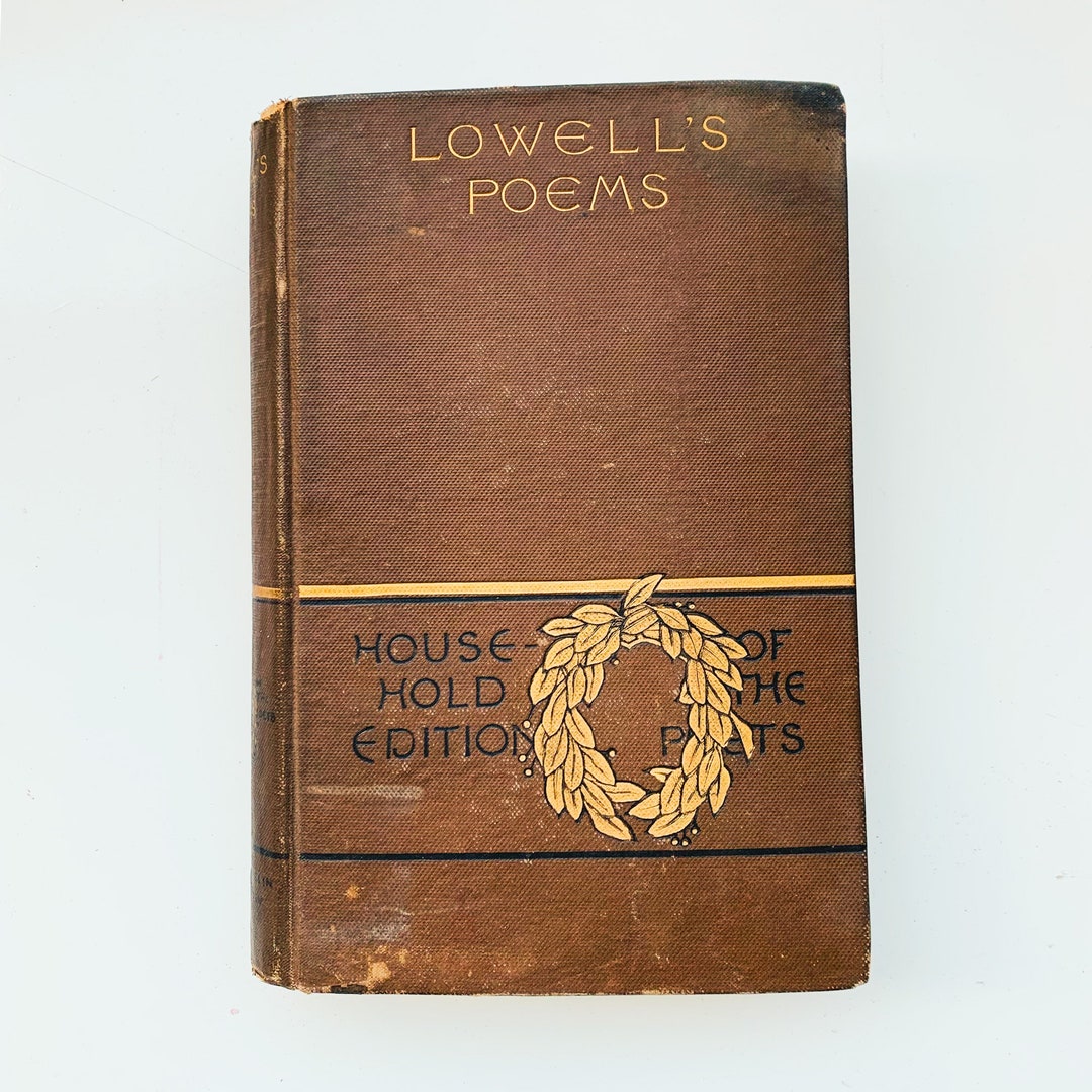 Lowell's Poems 1885 Edition - Etsy
