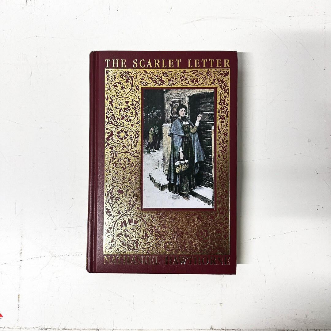 The Scarlett Letter by Nathaniel Hawthorne Rare 2000 Historical Reprint ...