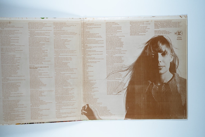 Joni Mitchell - Song to A Seagull - Vinyl LP Record - 1968 - Etsy