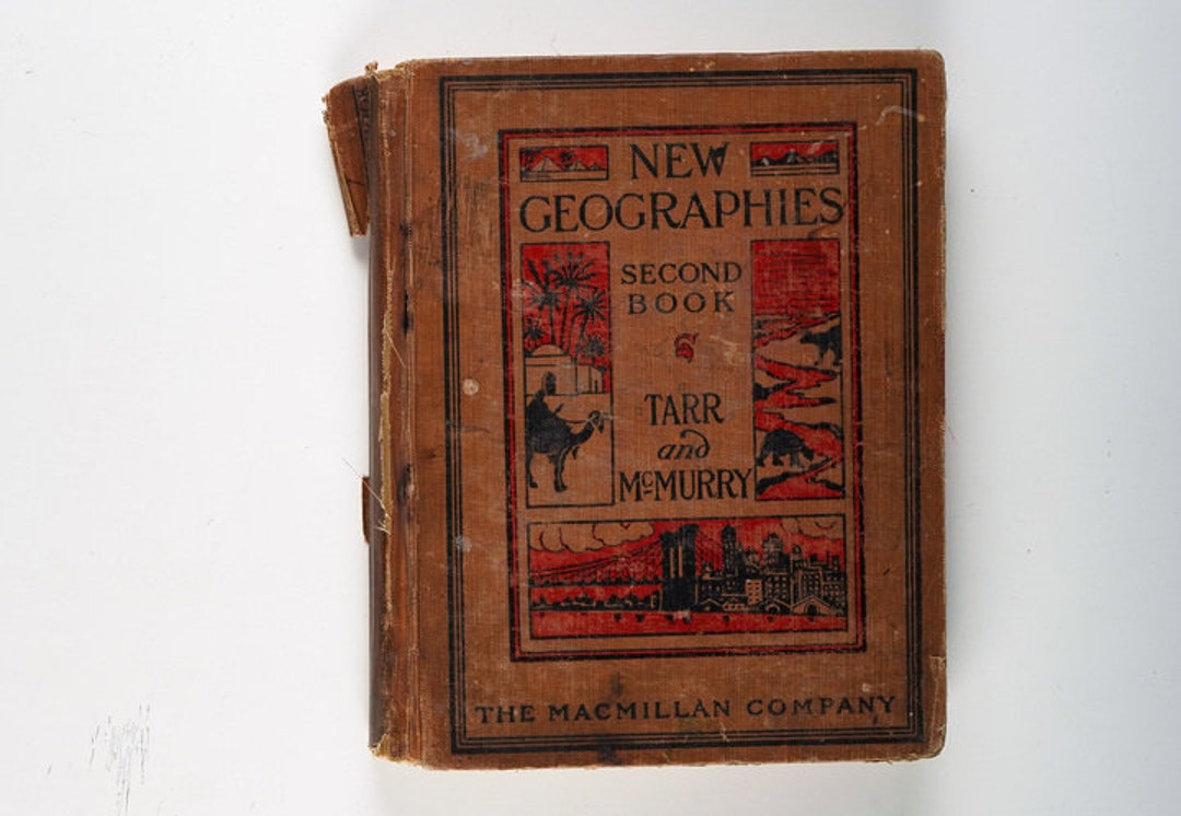 New Geographies Second Book by Ralph S. Tarr & Frank M. Mcmurry Rare ...