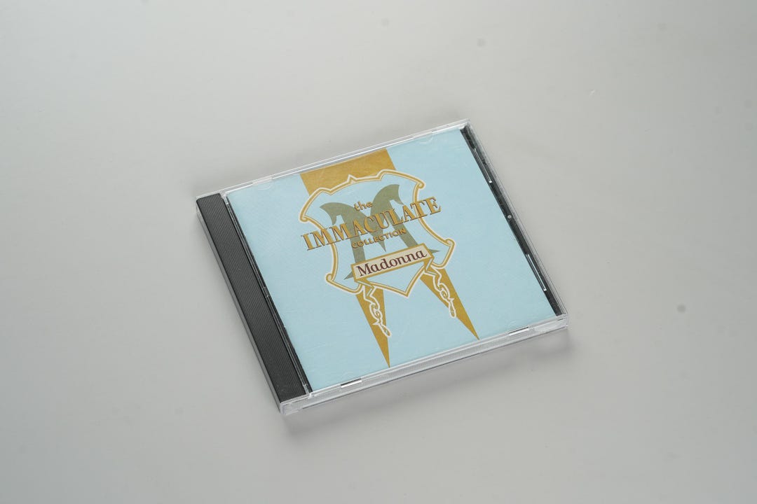 The Immaculate Collection - Madonna 1990 Original CD Compact Disc Album ...