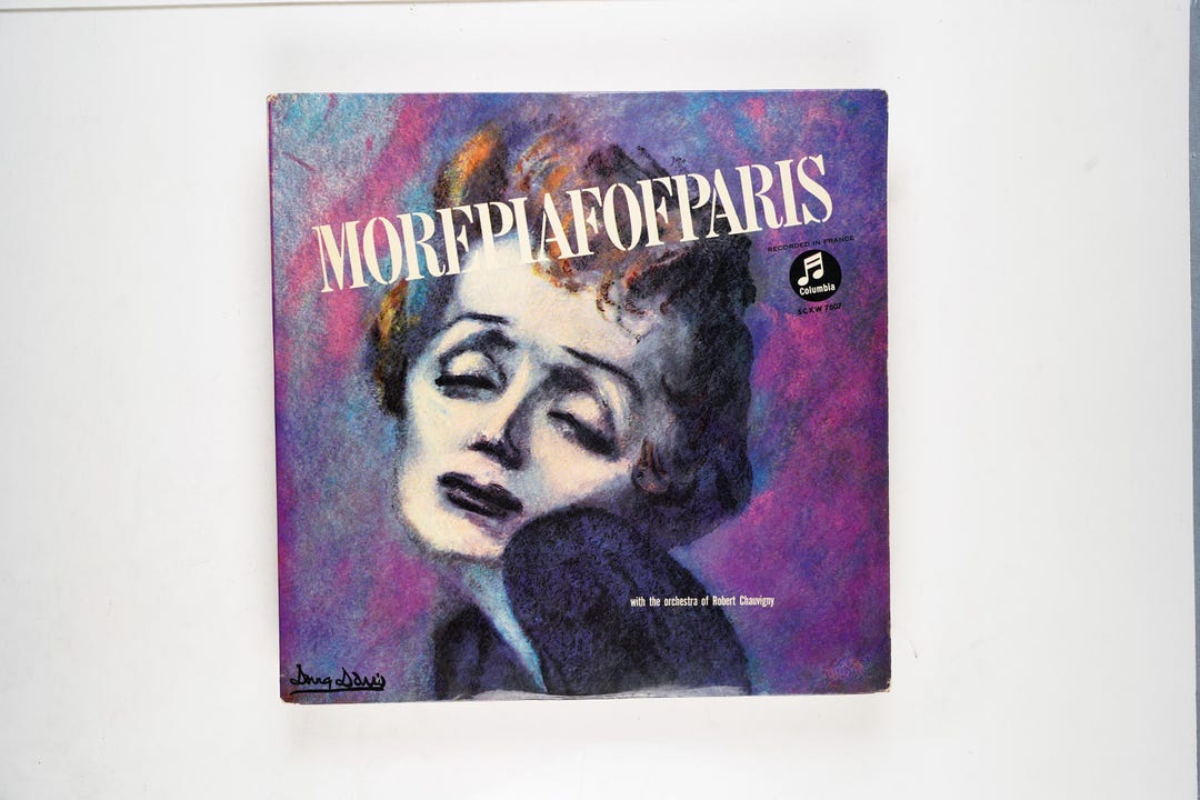 Edith Piaf - More Piaf of Paris - Vinyl LP Record - 1961 - Etsy