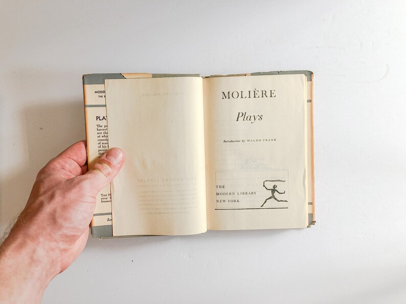 Plays by Moliere misanthrope Tartuffe Etc. Rare Edition - Etsy