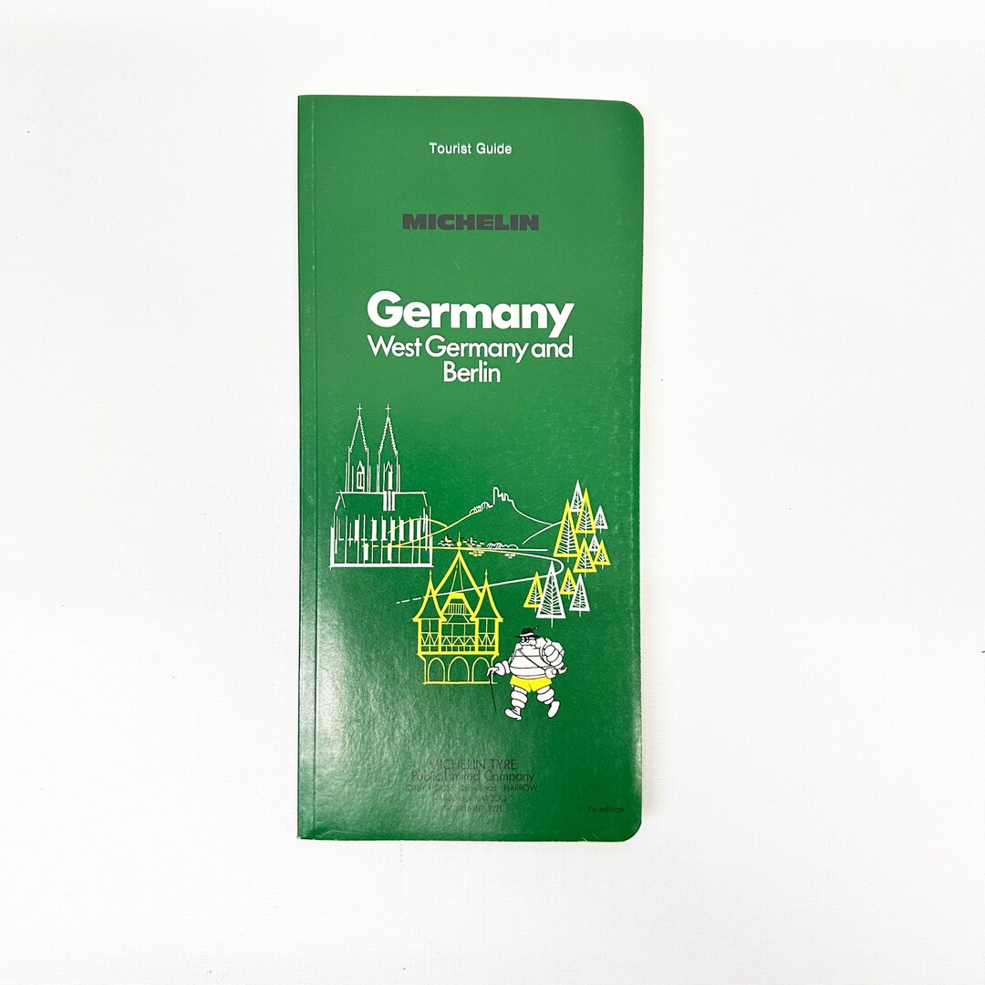 Michelin Travel Guide West Germany and Berlin Rare 1986 7th Edition - Etsy